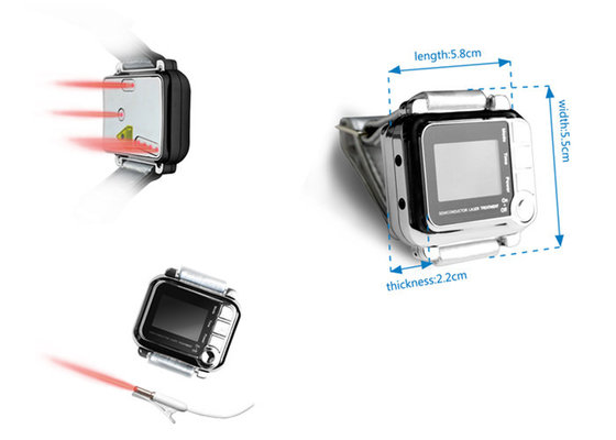 Health Low Level Laser Therapy Equipment Diabetes Treatment Wrist Watch