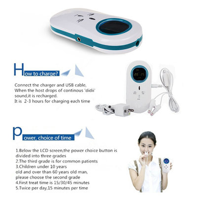 Portable Physiotherapy Nasal Laser Light Therapy Instrument For Rhinitis