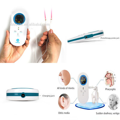 Electronic Physiotherapy Device Rhinitis Intranasal Laser Therapy Instrument
