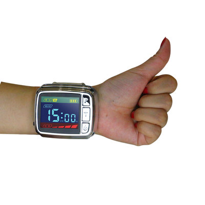 Medical watch laser therapeutic apparatus for high blood pressure
