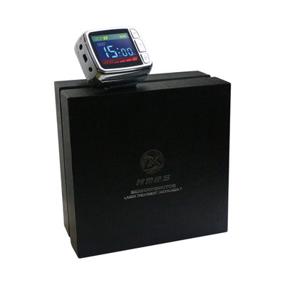 Wrist type portable high blood pressure treating equipment 650nm laser therapy device