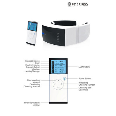 Acupuncture Vibration Wireless Neck Massager Magnetic Therapy