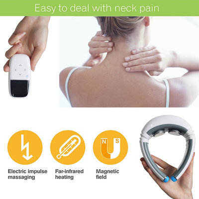 Electric Impulse Magnetic Therapy Neck Pain Treatments Wireless Neck Massager