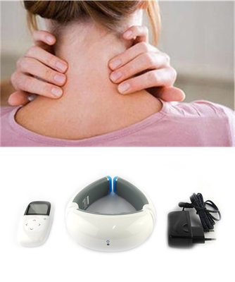 Electric Impulse Heating Neck And Body EMS Wireless Neck Massager