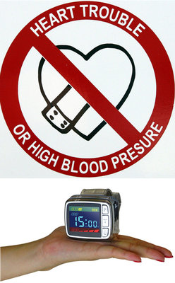 650nm Low Level Laser Physiotherapy Blood Pressure Wrist Laser Therapeutic Apparatus
