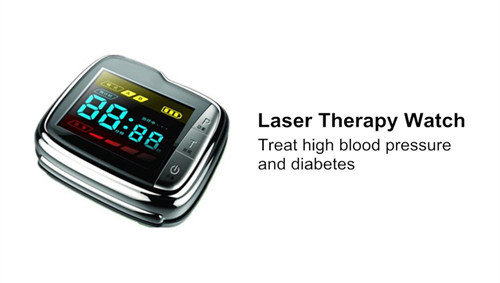 Semiconductor laser therapeutic instrument digital blood glucose watch