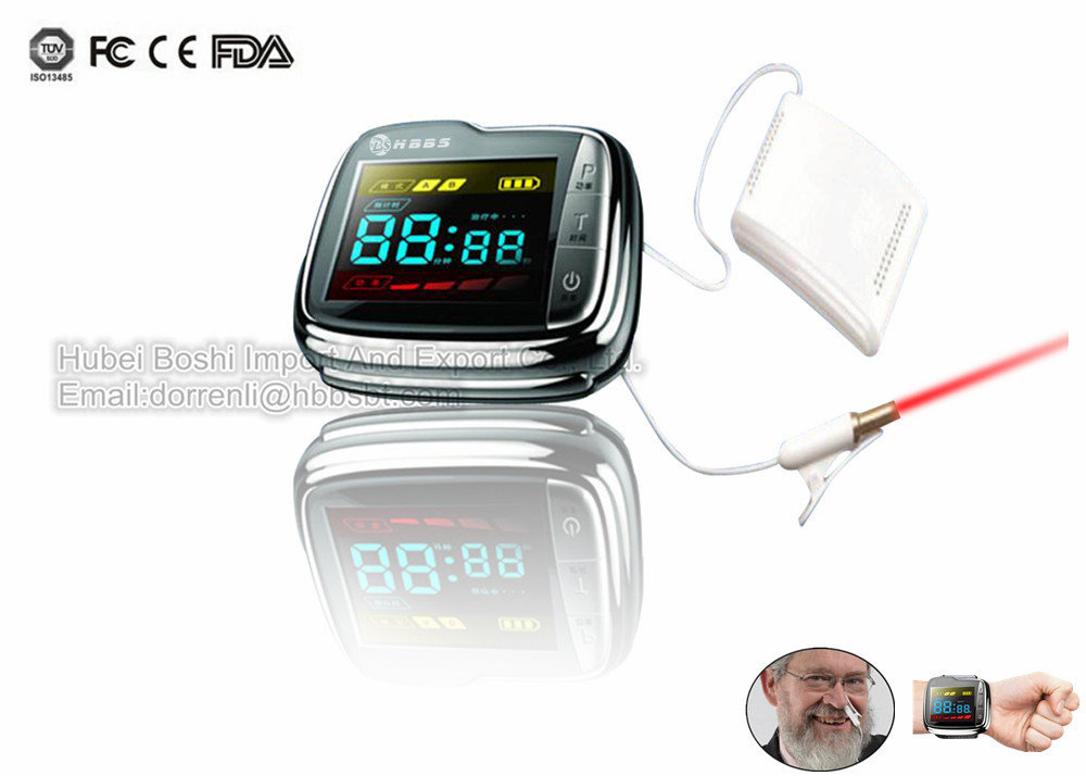 Watch Type Cold Laser Therapy LLLT 650 nm 18 laser therapy machines