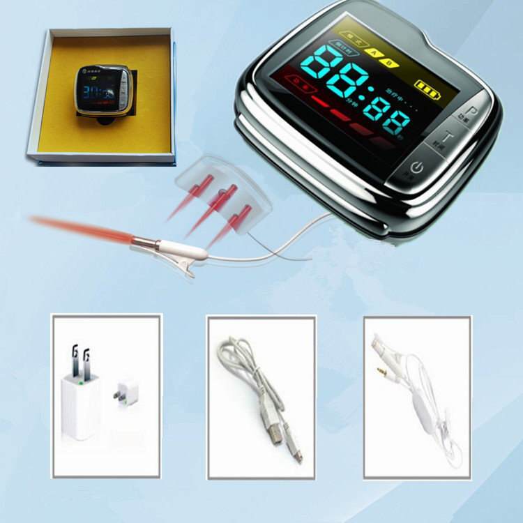 Portable CE Approved Elderly Care Products, Laser Therapy Device for High Blood Pressure
