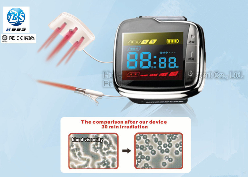Best Selling Acupuncture Model Wrist  Wrist Laser Light Instrument 650nm LLLT For Blood Sugar Blood Pressure Diabetics