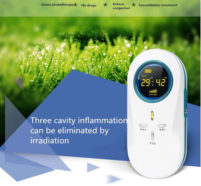 The Most Popular CE Approval 650nm Bio Physical Double Probe Nasal Type Lllt Rhinitis Laser Therapy Device
