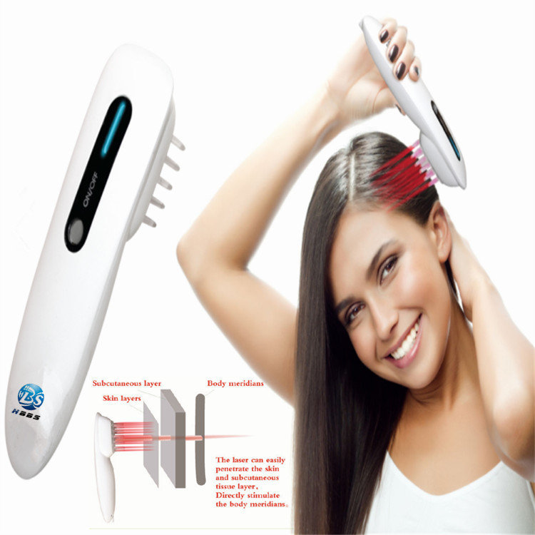 8 Laser Beams and 7 Red Light Hair Rejuvenator or Regrowing  650nm Laser Comb