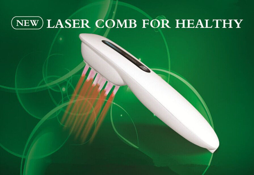 Beauty Salon Equipment  Laser Comb LLLT 15 Diode Lasers For Hair Care Hair Loss