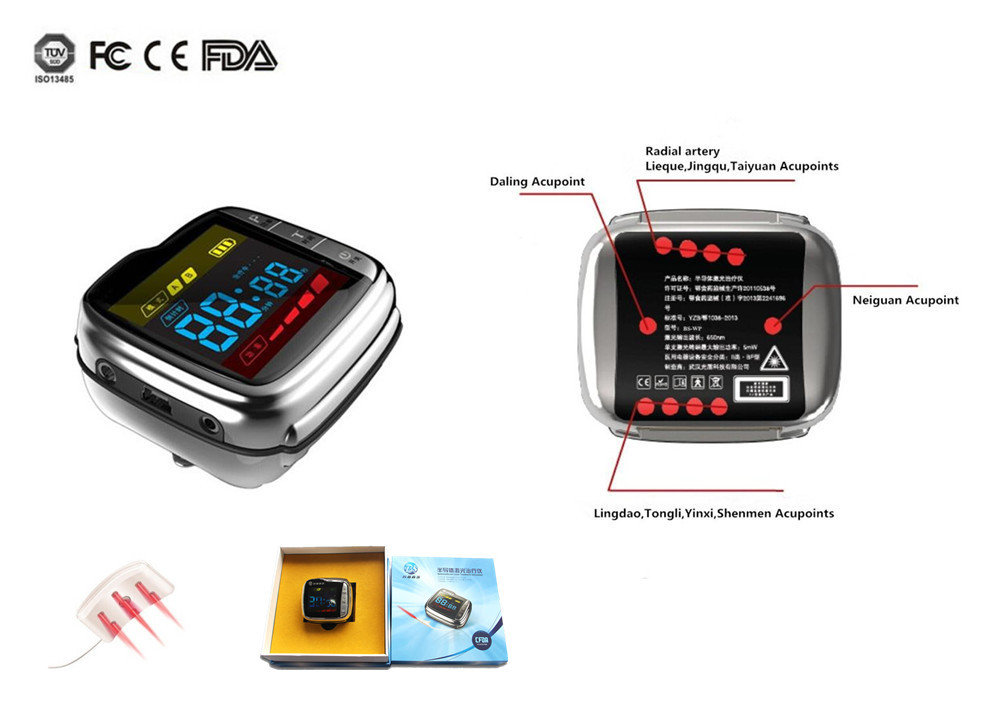Home Healthcare 18 LLLT Lasers Medical Apparatus For Blood Sugar Blood pressure Diabetics Pain Relief