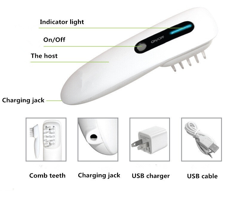 No side effect laser comb for hair loss , Laser Hair Band For Hair Regrowth