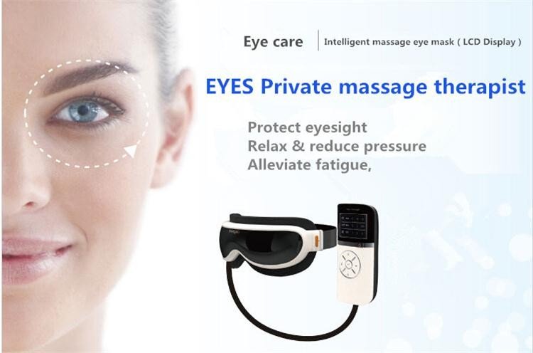 Comfortable healthcare Head and Eye Massager Machine for pouch , eye fine wrinkles