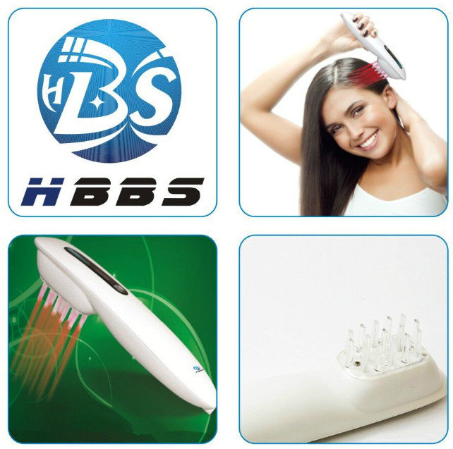 Green Healthcare 650nm Soft Hair Loss Laser Comb Prevent Hair Loss Eczema Skin Treatment