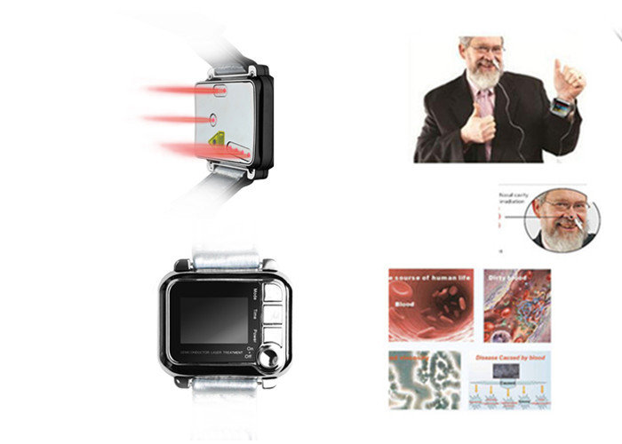 Home Use Best Low Level Laser Therapy 650nm Wrist Wearing Device for High Blood Pressure