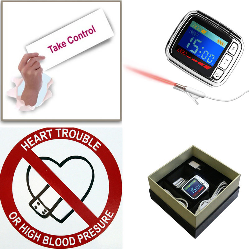 Lower High Blood Pressure and Diabetes Laser Therapy Watch For Blood Circulation