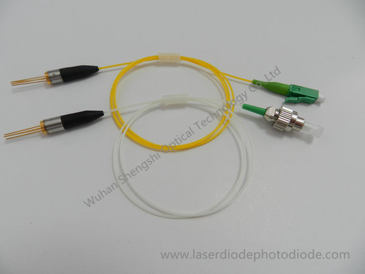 CWDM 1410nm 2.5G - 4.3G Pigtailed Laser Diode with -40 - +80 ℃ Operating Temp