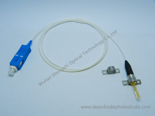 Low Insertion Loss 1550nm Laser Diode , DFB Pigtailed Laser Diode