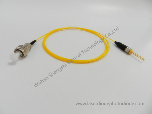 3pin 635nm Laser Diode Module with Pigtail Package , Red Visible  Laser Diode