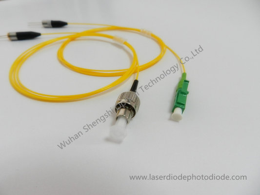 3pin 635nm Laser Diode Module with Pigtail Package , Red Visible  Laser Diode