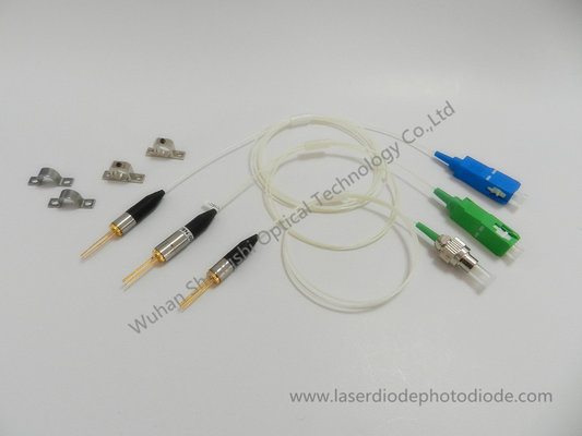 300mw 3pin Coaxial Pigtail 850nm Laser Diode / High Power Laser Diode