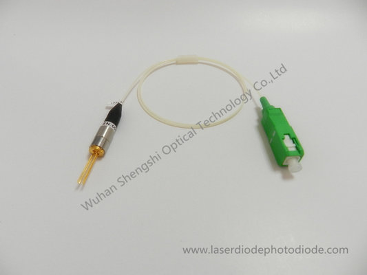 300mw 3pin Coaxial Pigtail 850nm Laser Diode / High Power Laser Diode