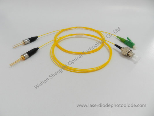 3 - 10G1100nm - 1650nm InGaAs Coaxial Pigtailed Photodiode With  ISO9001