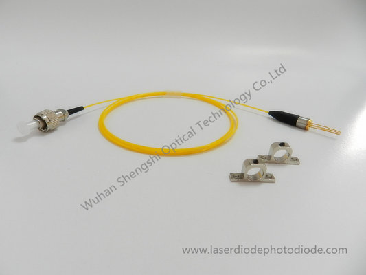 Red Visible Light 850nm Laser Diode , Coaxial Pigtail Laser Diode 300mw