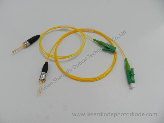 2.5G - 4.3G Bandwidth 1350 nm CWDM 4 Pin Pigtailed Laser Diode For CATV