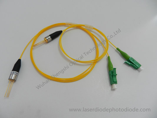 2.5G - 4.3G Bandwidth 1350 nm CWDM 4 Pin Pigtailed Laser Diode For CATV