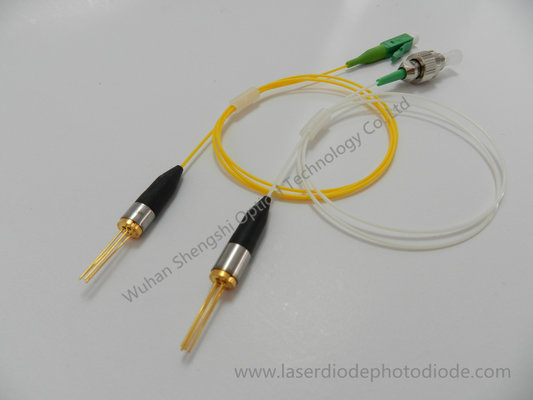 CWDM 1410nm 2.5G - 4.3G Pigtailed Laser Diode with -40 - +80 ℃ Operating Temp