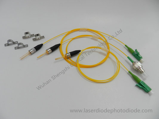 CWDM 4 Pin Coaxial Pigtailed Laser Diode For Optical Transmitter / Test Equipments