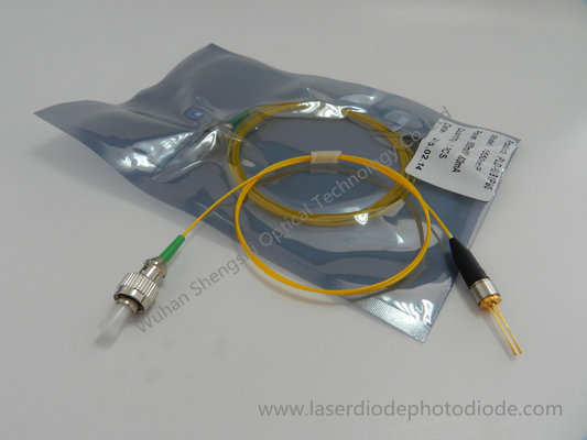 High Power Red Laser Diode , Fabry Perot Red Visible Laser Diode Coaxial Pigtail Package