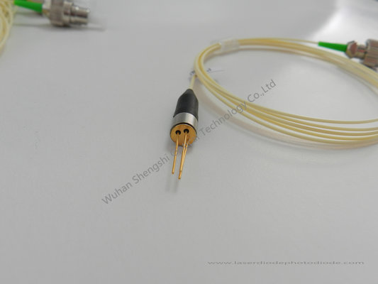 Red Visible Light 635nm Laser Diode 2.2V for light source , Coaxial Pigtail
