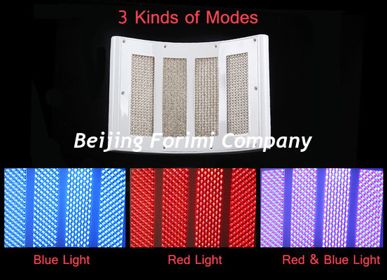 painless LED Gene biological wave light sources for face smooth white skin acne removal