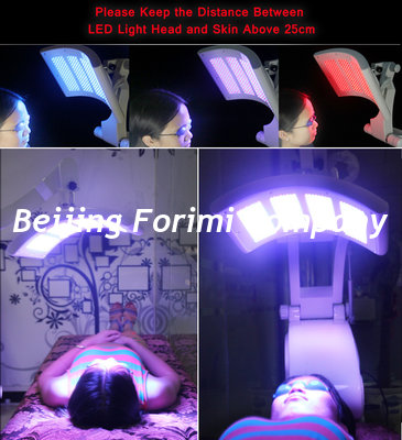 painless LED Gene biological wave light sources white skin acne marks removal