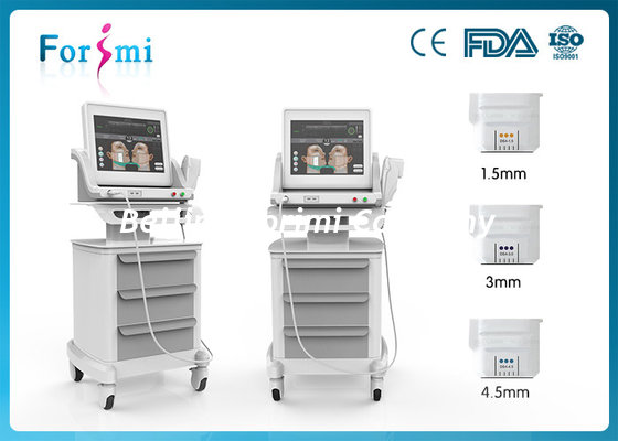 non invasive neck tightening machine HIFU-f wrinkle removal machine face firming face lift muscle tone machine