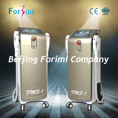 Customize 40j max shr ipl italy laser machines with laser protective goggles and trolley