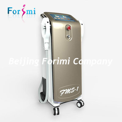 Customize 40j max shr ipl italy laser machines with laser protective goggles and trolley