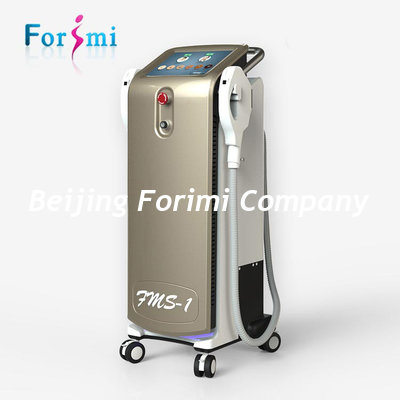 Customize 40j max shr ipl italy laser machines with laser protective goggles and trolley