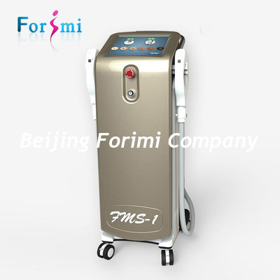 Customize 40j max shr ipl italy laser machines with laser protective goggles and trolley