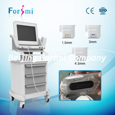 high frequency HIFU face firming radio frequency ultrasound beauty treatment devices for skin tightening