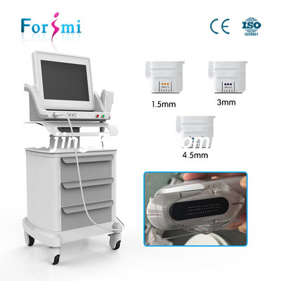 high focused hifu machine noninvasive none surgical machines HIFU cartridge machine face firming rf face lifting Machine
