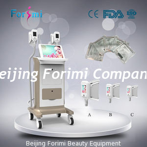 2016 New Arrival 2 handles double chin cryolipolysis machine Cavitation Cryolipolysis Slimming