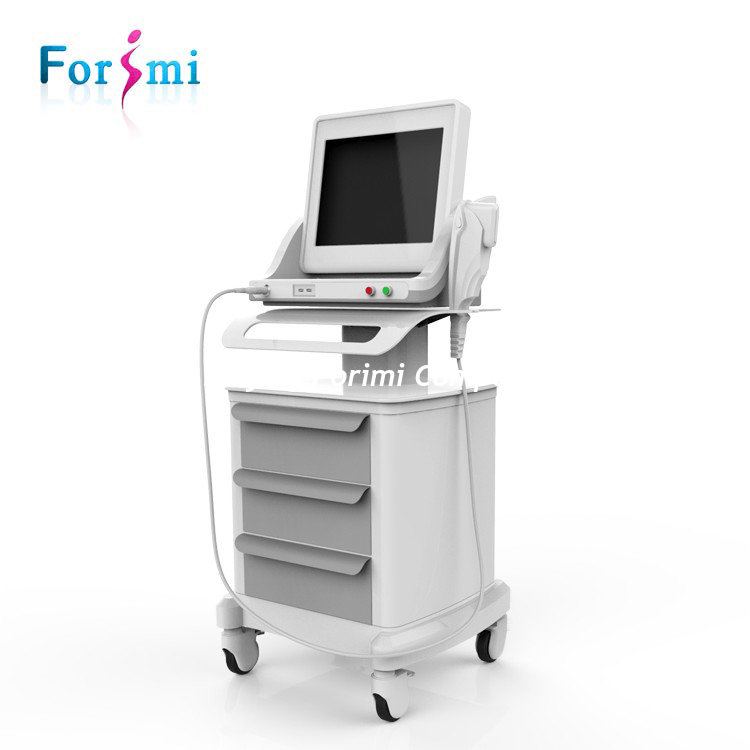 skin rejuvenation machine frequency ultrashape face firming 3D ultrasound vertival no painful