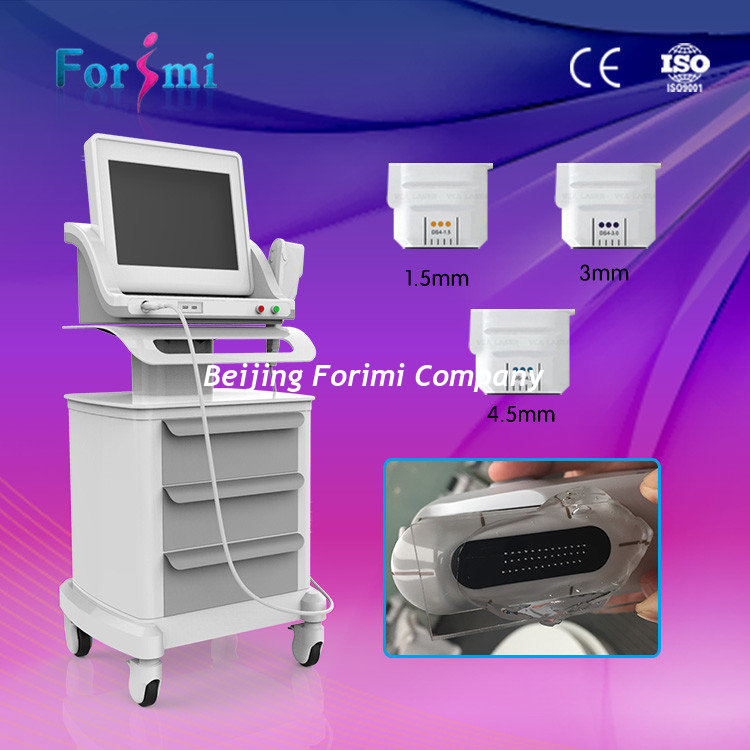 high frequenc ultrasound skin lift face shape firming HIFU-f face lift device  radio frequency skin tightening treatment