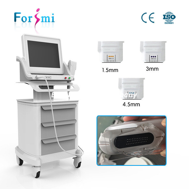 high focused hifu machine noninvasive none surgical machines HIFU cartridge machine face firming rf face lifting Machine