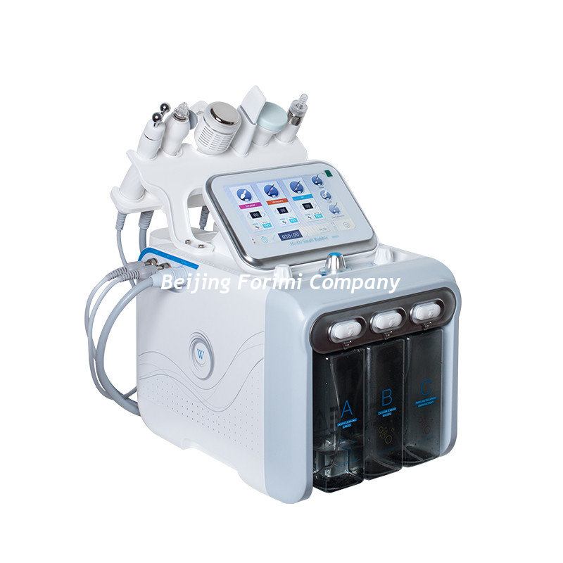 2018 hot selling Portable lifting face water jet peel elasticity Diamond crystal micro-current facial body machine
